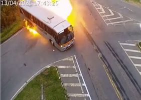 Fatal traffic accident in Brazil.