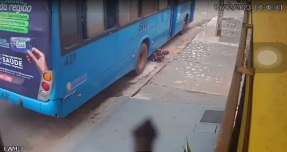 Physically disabled man is run over by the very bus he just disembarked ...